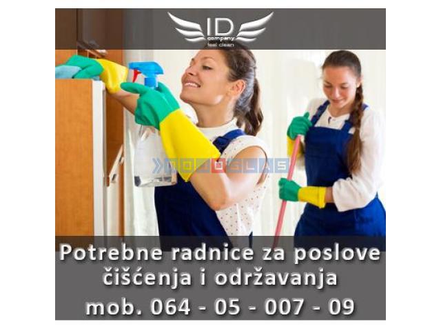 Potrebne radnice za poslove čišćenja i održavanja 60.000-120