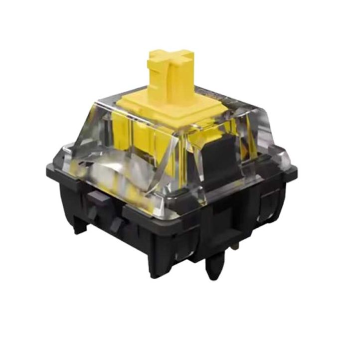 Svičevi za tastaturu AVAX Gateron EF - Silent Yellow - Halk Linear Switch set (35 kom)
