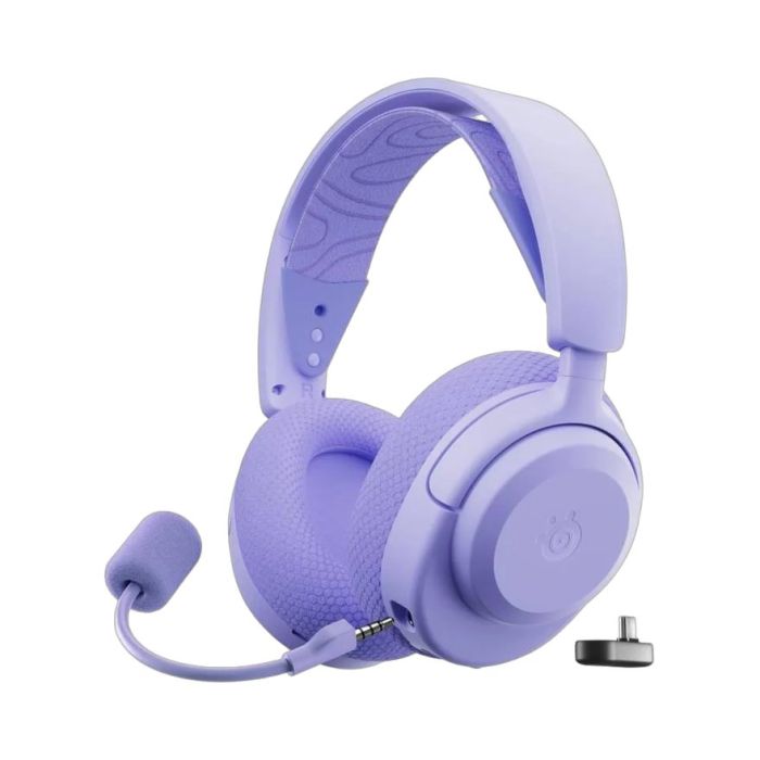 Slušalice SteelSeries Arctis Nova 3P Gaming / Wireless / Bežične / 2.4GHz / Bluetooth 5.3 / USB-C / Lavender