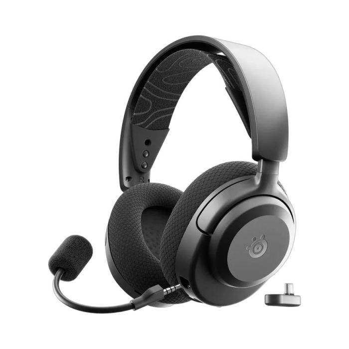 Slušalice SteelSeries Arctis Nova 3P Wireless Gaming / Bežične / 2.4GHz / Bluetooth 5.3 / USB-C / Mikrofon / Black