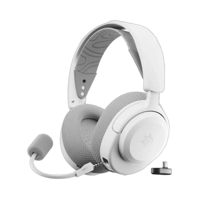 Slušalice SteelSeries Arctis Nova 3P Gaming / Wireless / Bežične / 2.4GHz / Bluetooth / USB-C / White