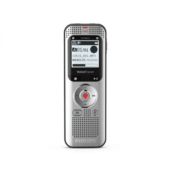Diktafon Philips DVT2015 Mono/8GB/LCD/2x AAA