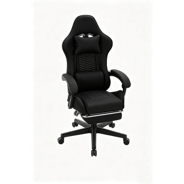 ePlayGame Gejmerska stolica HC-4095 FABRIC-BS2 crna