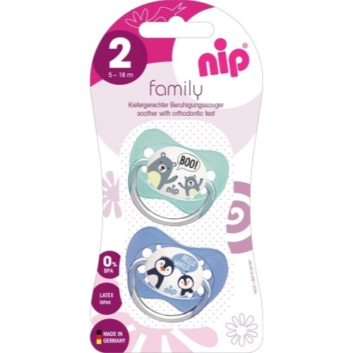 NIP VARALICA FAMILY SILIKONSKA 5-18M 2 KOMADA
