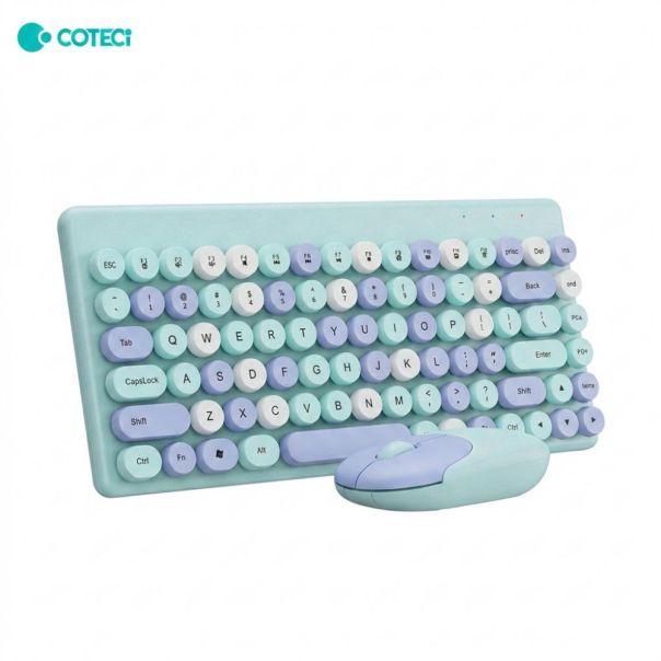 Combo mis i tastatura Coteci OF-053 plava