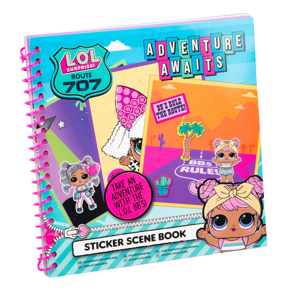 L.O.L. Surprise! notes sa stikerima