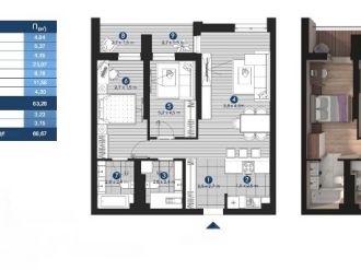69m² 310.500€
Beograd, Voždovac, Autokomanda, Ustanička