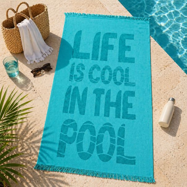 FROTIRKA Peškir za plažu Cool-4 plavi 70x160cm