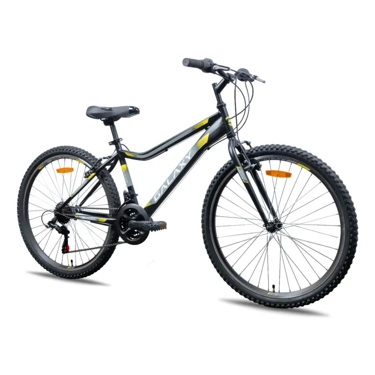 Bicikl GALAXY BLAZER 26"/18 crna/siva/žuta MAT