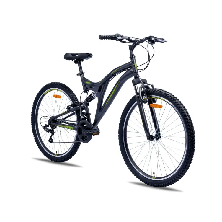 Bicikl GALAXY FACTOR 600 26"/18 siva/zelena MAT