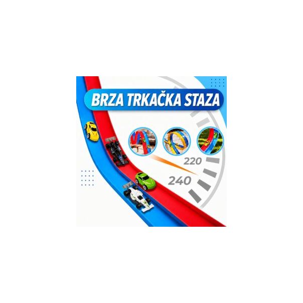 Topi Toys brza trkačka staza sa 4 automobila