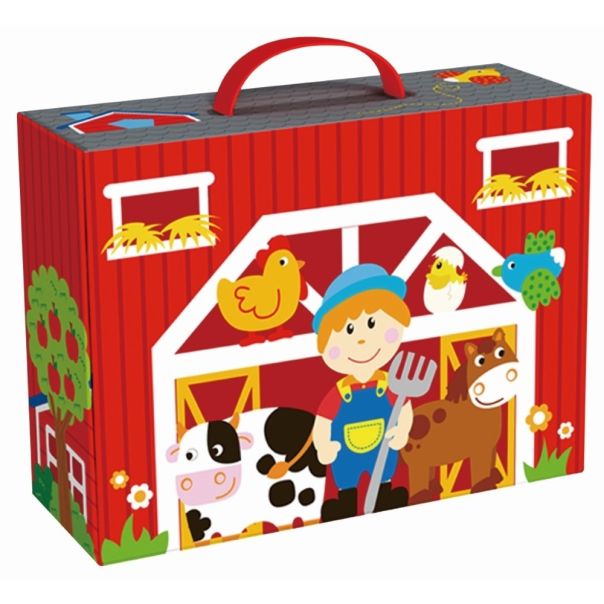 Tooky toy drvena farma kutija