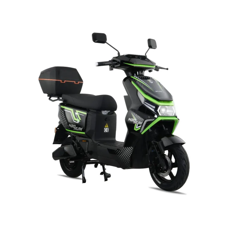 Električni bicikl 10" MAGNUM (250W 60V/23Ah) GRAFEN crna/zelena