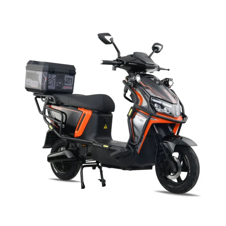 Električni bicikl 10" DEFENDER (250W 60V/23Ah) GRAFEN crna/narandžasta