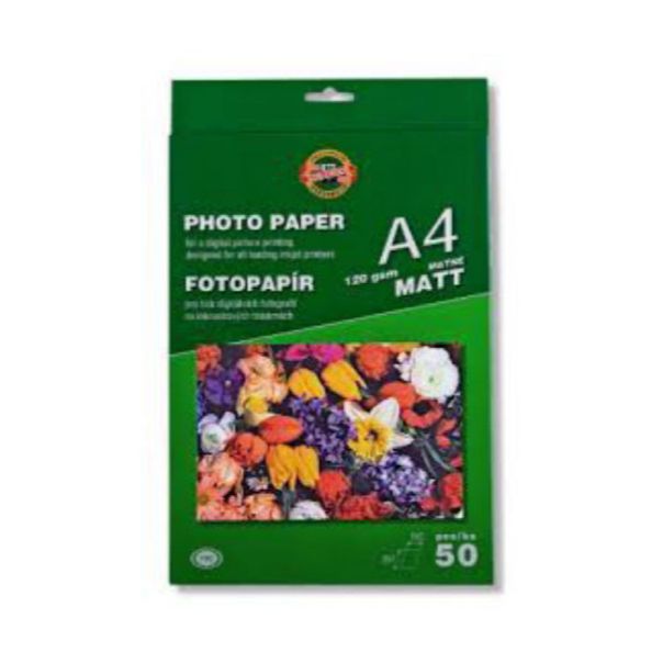KOOH-I-NOOR Foto papir mat
