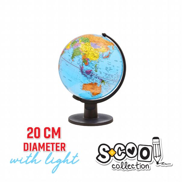 S-COOL Globus 20cm svetleći