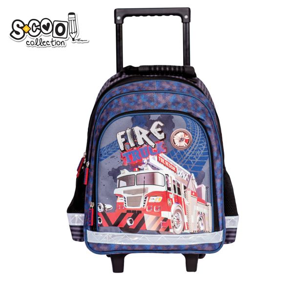S-COOL Ergonomski ranac Trolley Fire truck SC1641