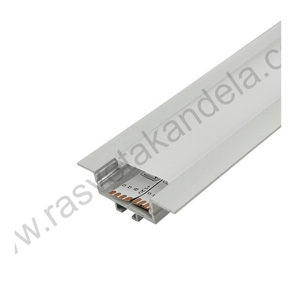Aluminijumski ugradni profil 2000x42x13,5mm IP20