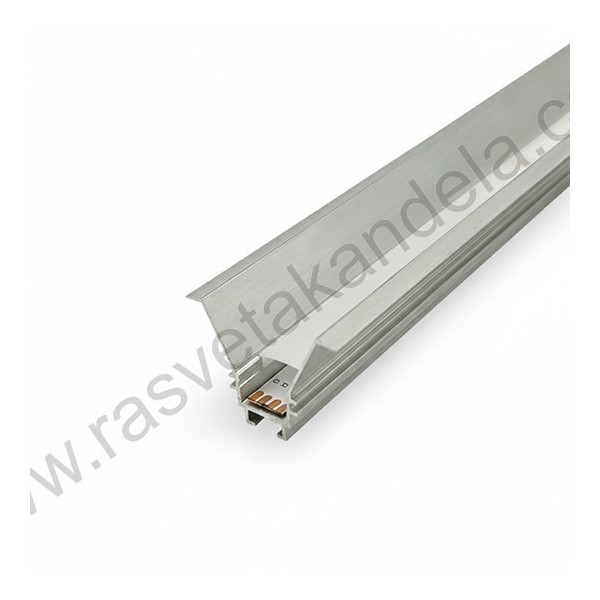 Aluminijumski ugradni profil 2000x42x28mm IP20
