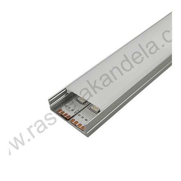 Aluminijumski nadgradni profil 2000x30x10mm IP20