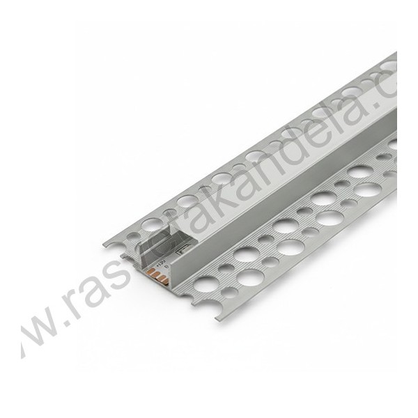 Aluminijumski ugradni profil 2000x55x13mm IP20