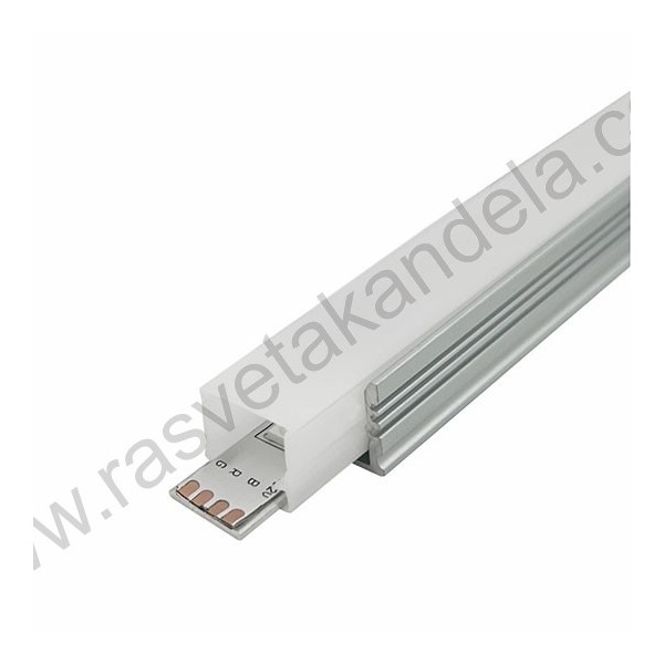 Aluminijumski nadgradni profil 2000x17.7x13mm IP65