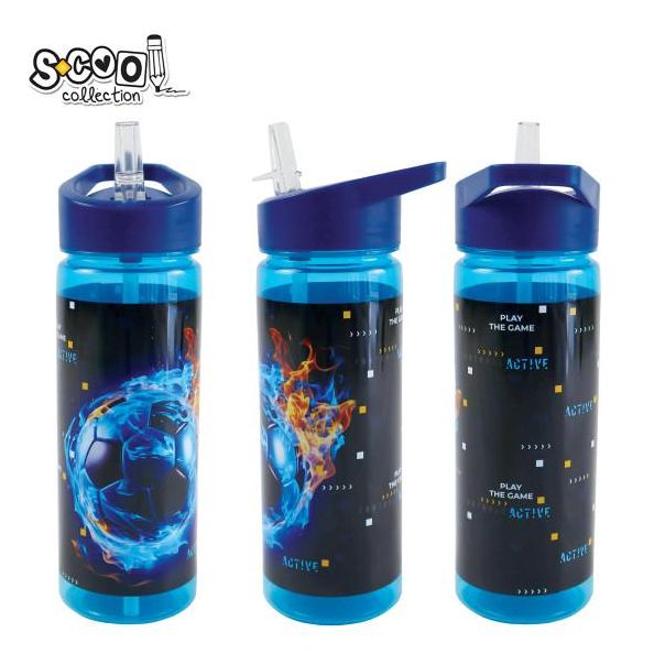 S-COOL flašica za vodu pvc 6,6/8,5*23cm 600ml sc3107