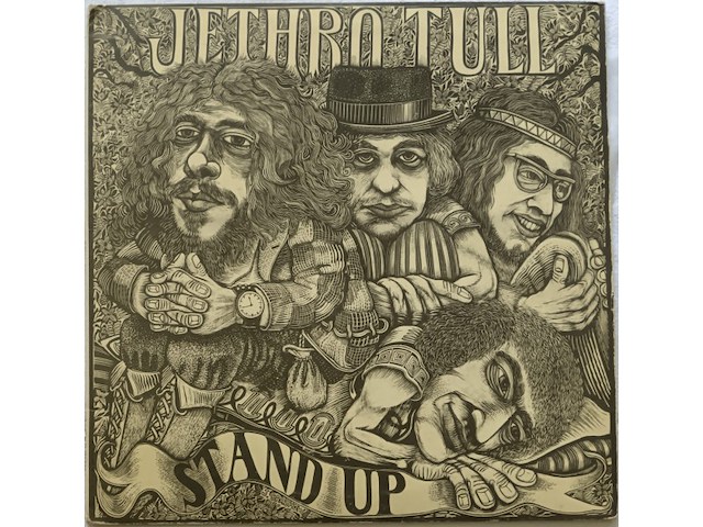 JETHRO  TULL  -  STAND  UP  ( U.K. Press !!! )