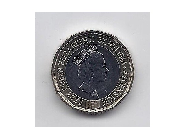St.Helena and Ascension 1 pound 2022 UNC