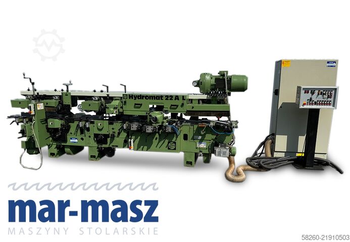 Četvorostrani planer za mokro
WEINIG Hydromat 22 AL na 8 głowic