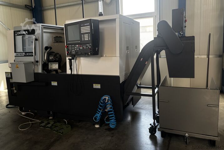 CNC strug
Okuma GENOS L3000-e (Mx450)