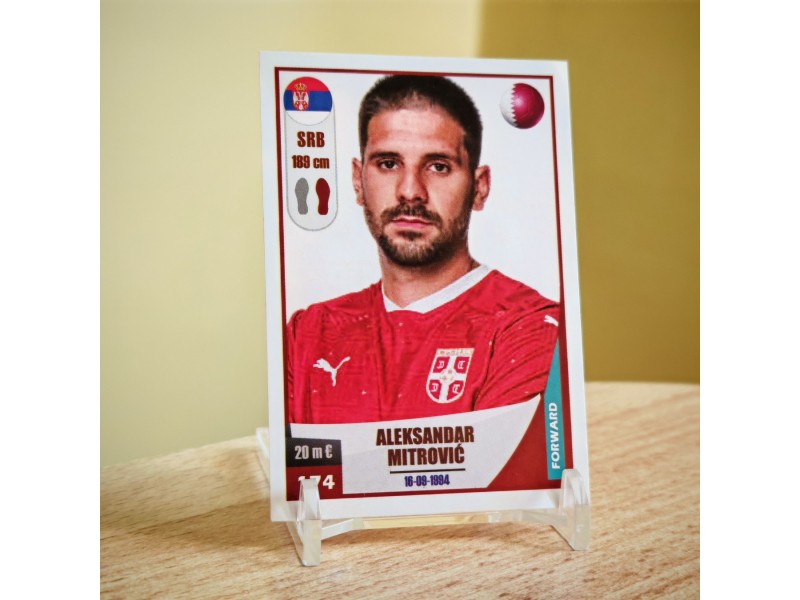 Aleksandar MITROVIC slicica - QATAR 2022 Rafo