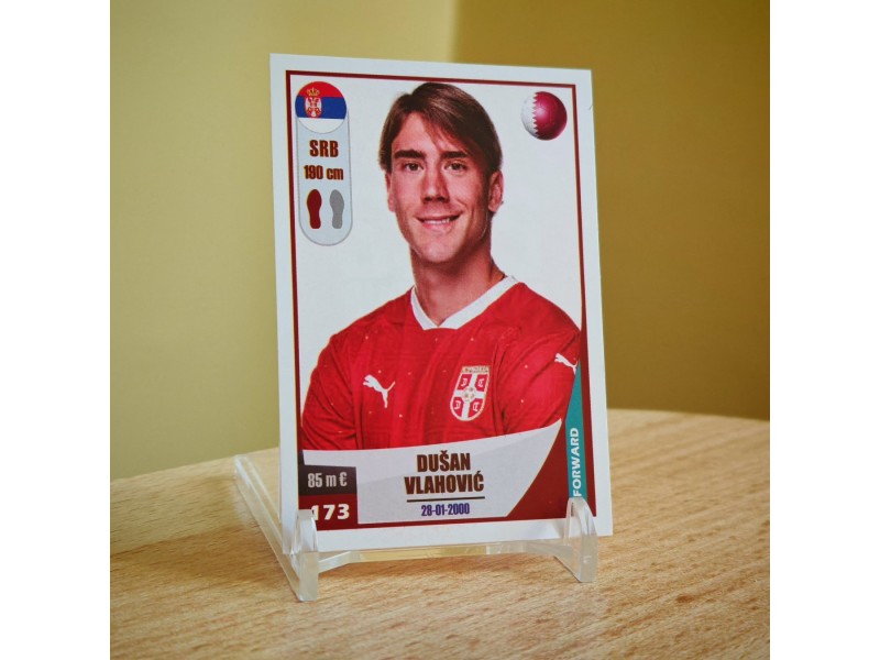 Dusan VLAHOVIC slicica - QATAR 2022 Rafo