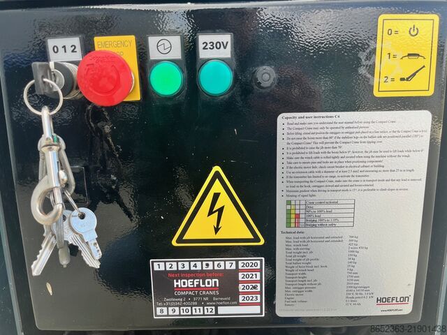 Mobilna dizalica
Hoeflon C4