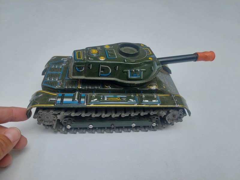 Tinplate JTA M-40 Tank Mark Modern Toys JAPAN