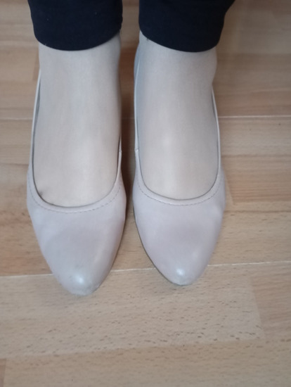 TAMARIS ROZE KOŽNE SALONKE broj 39