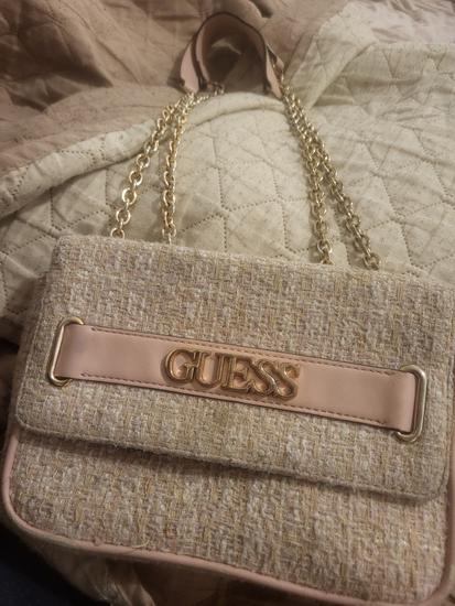 GUESS ROZE TORBICA ORIGINAL