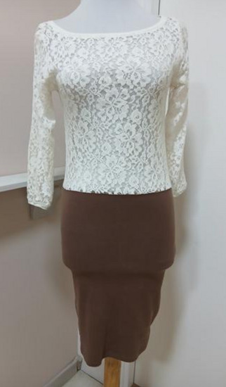 Haljina pamuk elastin s/m