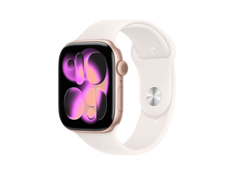 APPLE WATCH S11 CELLULAR 42MM ROSE GOLD ALUMINIUM CASE WITH LIGHT BLUSH SPORT BAND – M/L (MF8F4RK/A)