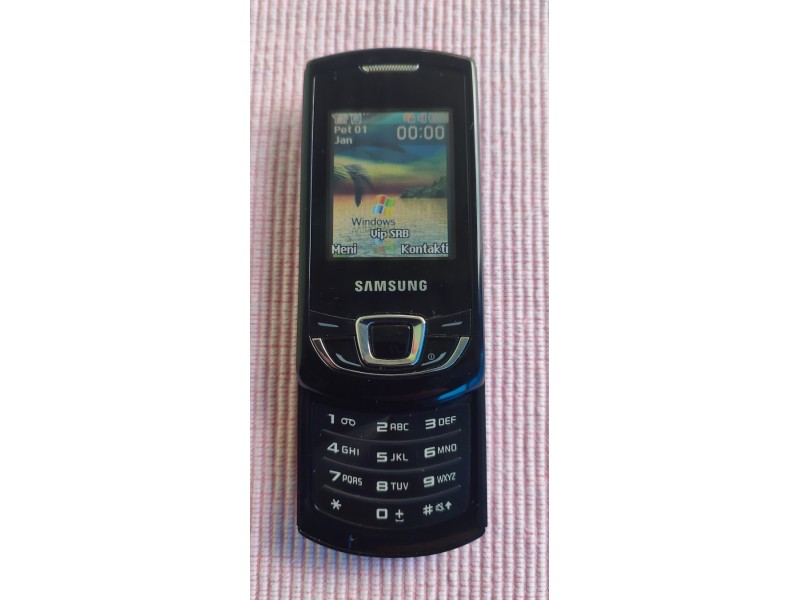 Samsung E2550 Monte Slider (procitaj opis ,SNIZENA CEN