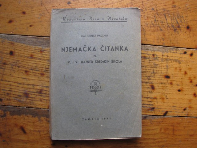 ERNEST PASCHER-NJEMAČKA ČIATANKA ZA 5 I 6 RAZ.SREDNJI Š