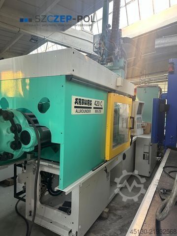 Mašina za brizganje plastike
Arburg 420C 800-250