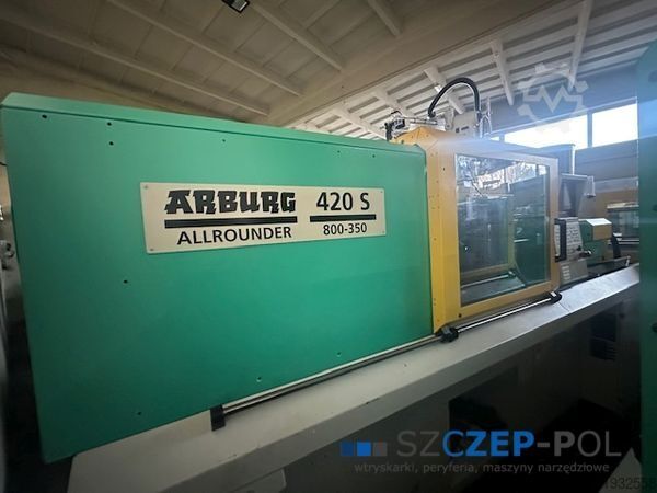 Mašina za brizganje plastike
Arburg 420S 800-350