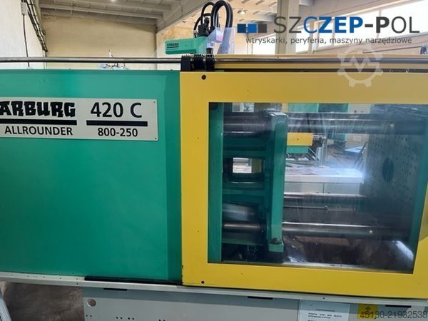 Mašina za brizganje plastike
Arburg 420C 800-250