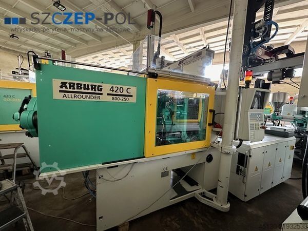 Mašina za brizganje plastike
Arburg 420C 800-250