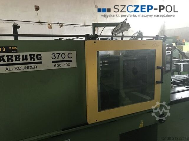 Mašina za brizganje plastike
Arburg 370C 600-100