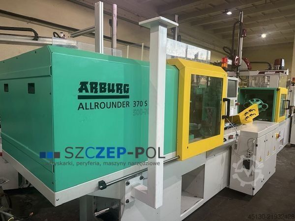 Mašina za brizganje plastike
Arburg 370S 500-70