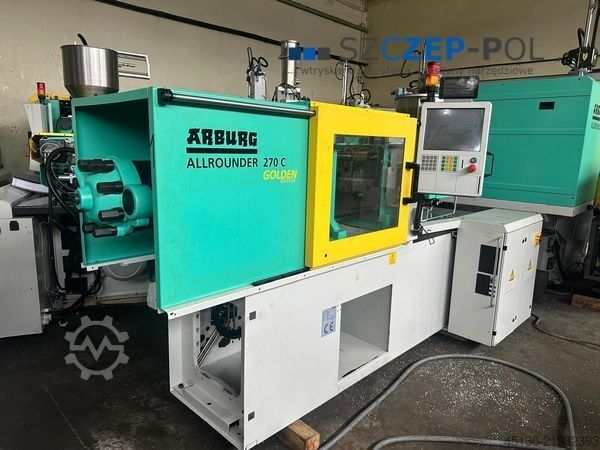 Mašina za brizganje plastike
Arburg 270C 400-70