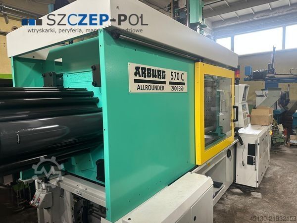 Mašina za brizganje plastike
Arburg 570C 2000-350/150