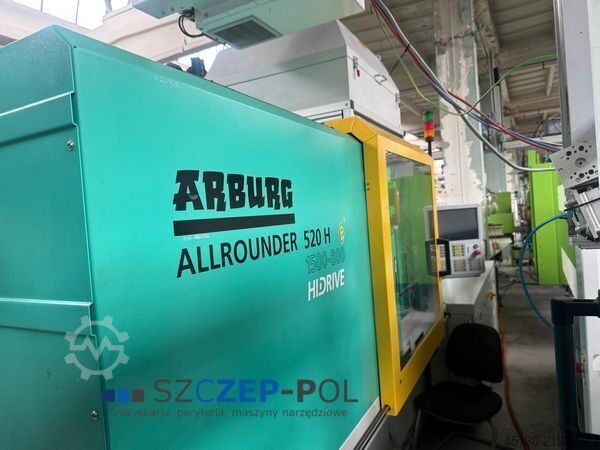 Mašina za brizganje plastike
Arburg 520H 1500-800 e²